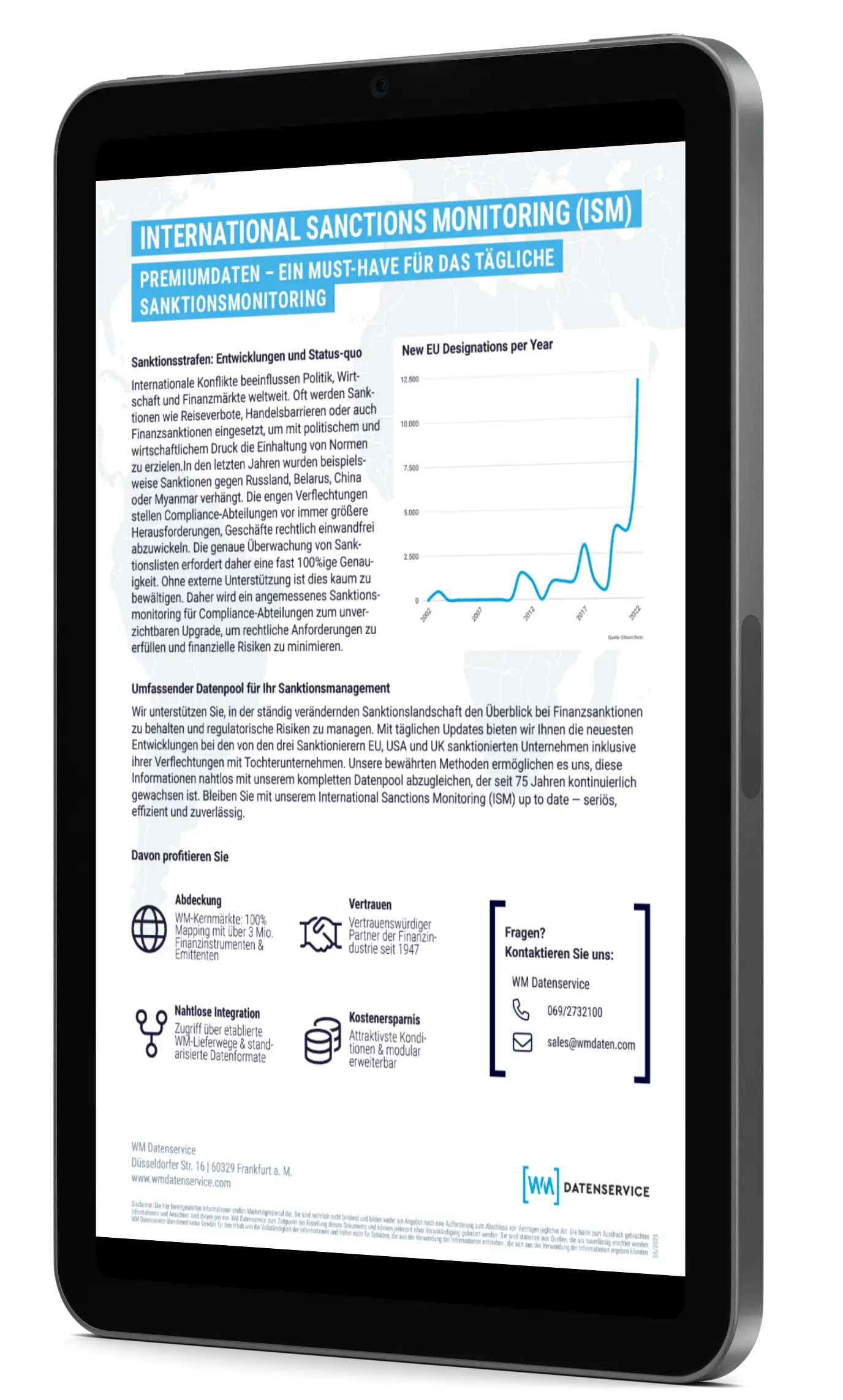 International Sanctions Monitoring (ISM) | WM Datenservice